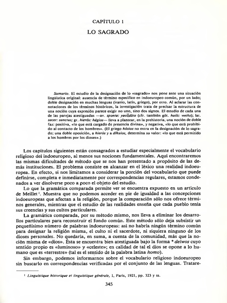 Benveniste, Émile. - Vocabulario Delas Instituciones Indoeuropeas [Ocr] [1983]-325-342 (1) | PDF ...