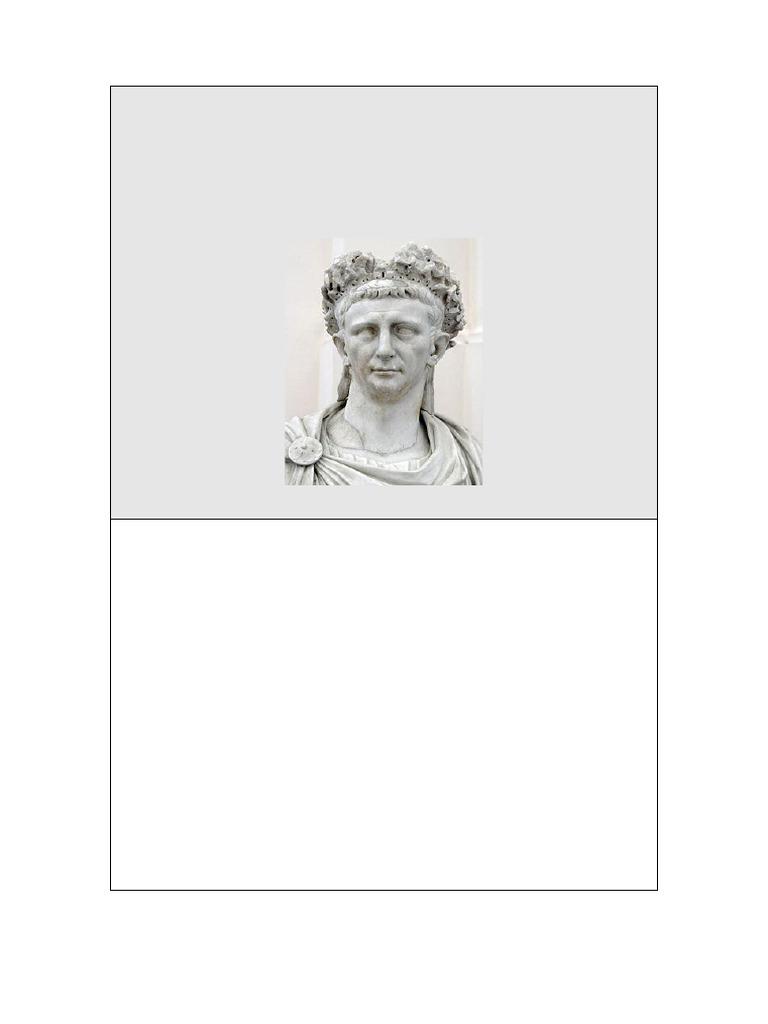 Claudio: Emperador y Conquistador Romano | PDF