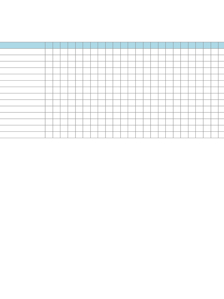 Checklist 30 Dias Rutina | PDF