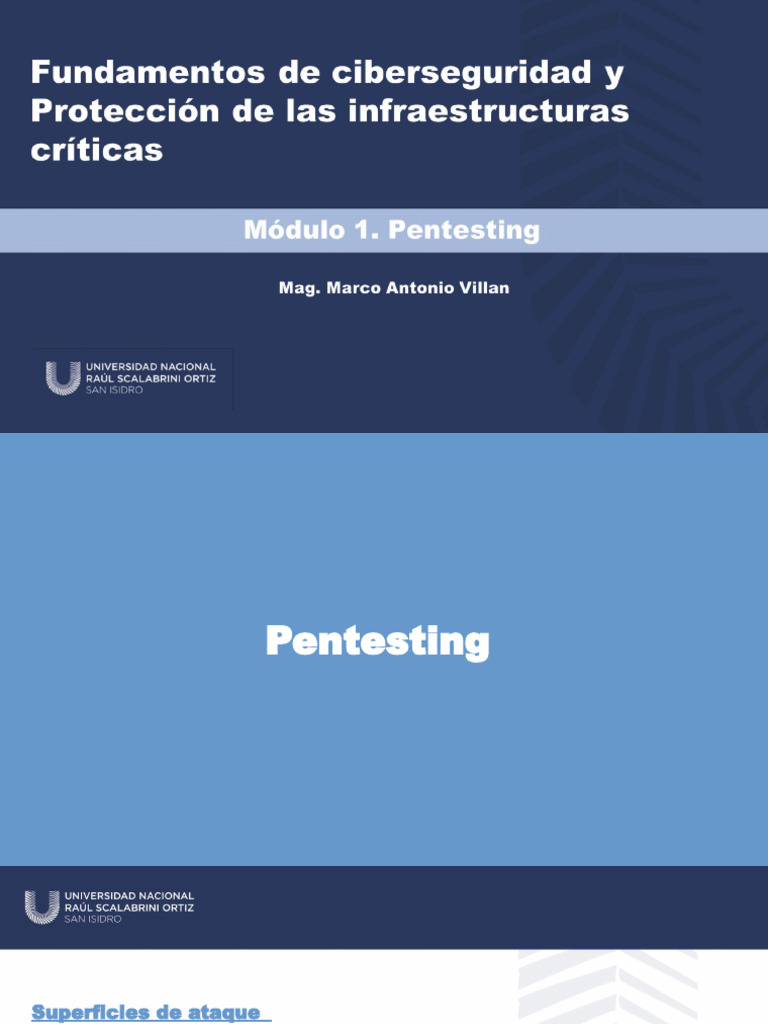 Guía Completa de Pentesting y Vulnerabilidades | PDF | Prueba de ...