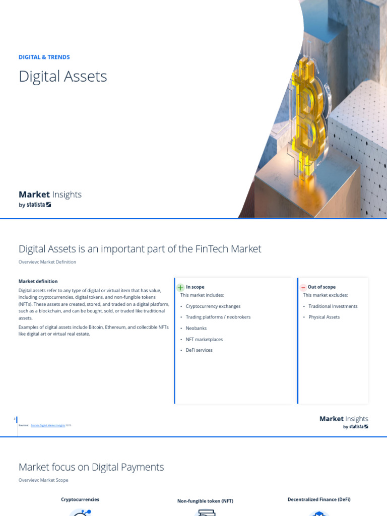 Study Id135788 Digital Assets Report | PDF | Cryptocurrency ...