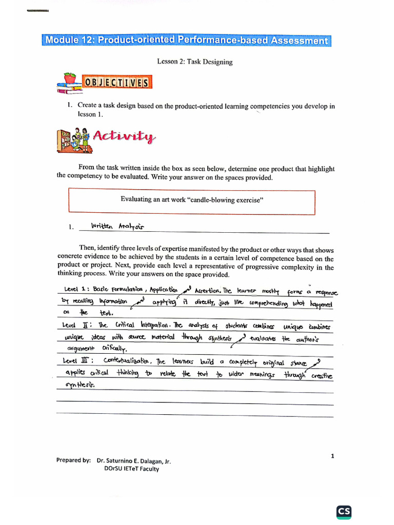 Module 12 Lesson 2 | PDF