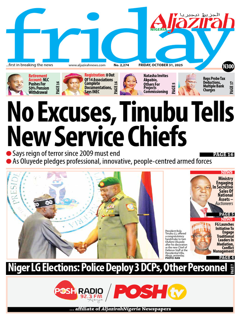 AljazirahNigeria EPaper October 31, 2025 (1) | PDF