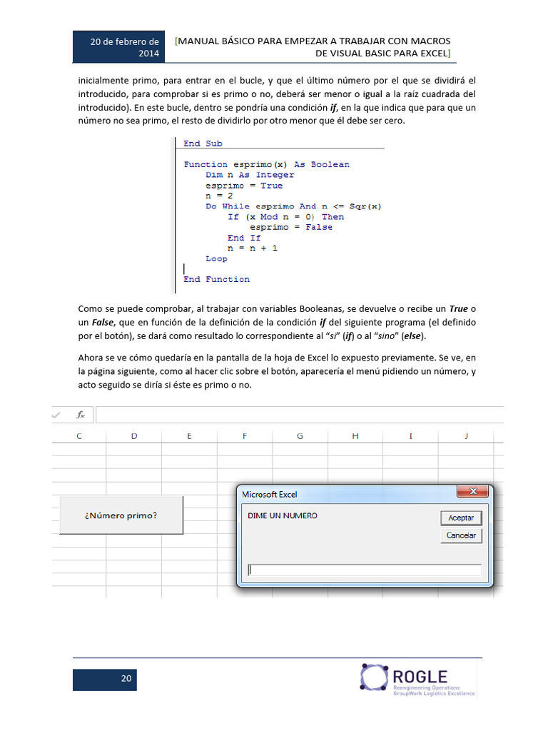 Introducción a Macros en Visual Basic para Excel | PDF | Microsoft ...
