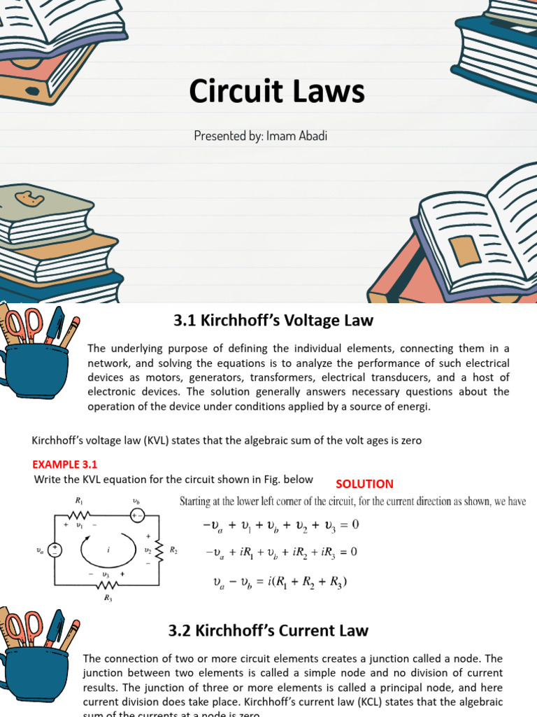 03. Circuit Laws | PDF | Series And Parallel Circuits | Electrical Network