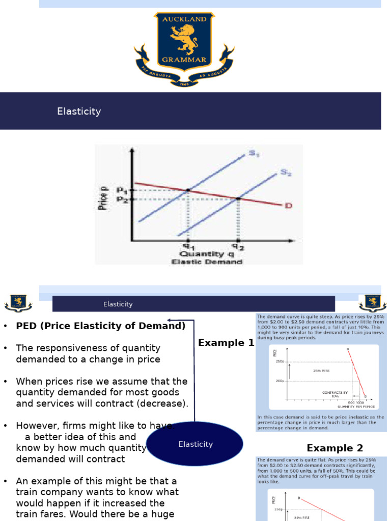 Pre-Q Eco Elasticity | PDF | Price Elasticity Of Demand | Elasticity ...