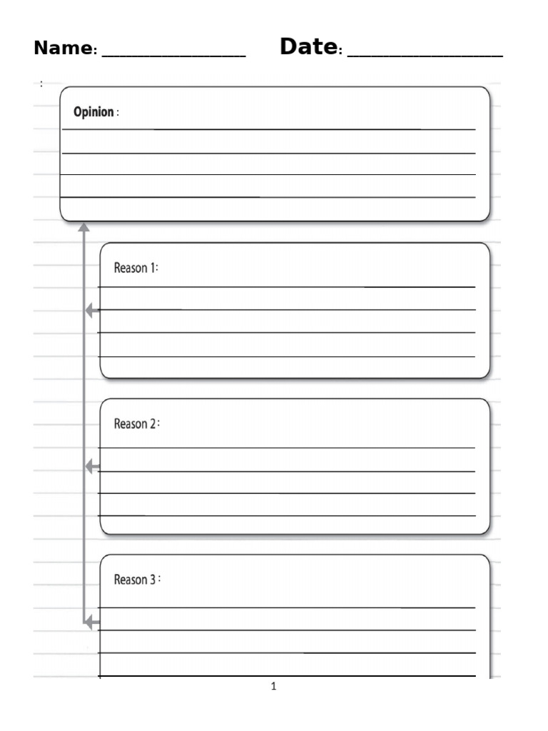 ELA - Graphic Organizer - AE | PDF