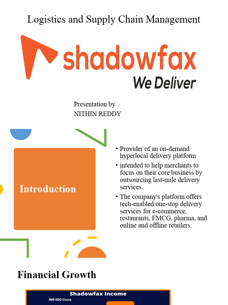 Shadowfax | PDF | Service Industries | Marketing