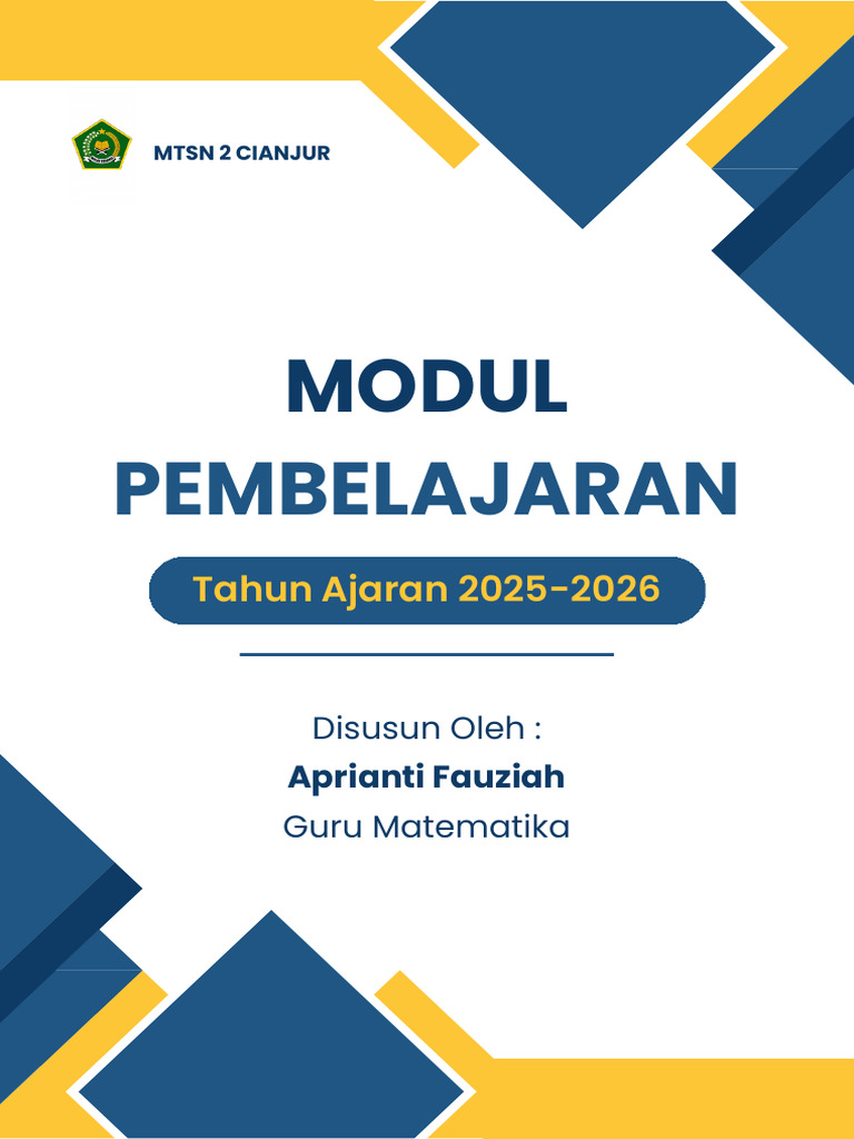 Cover Modul Ajar | PDF
