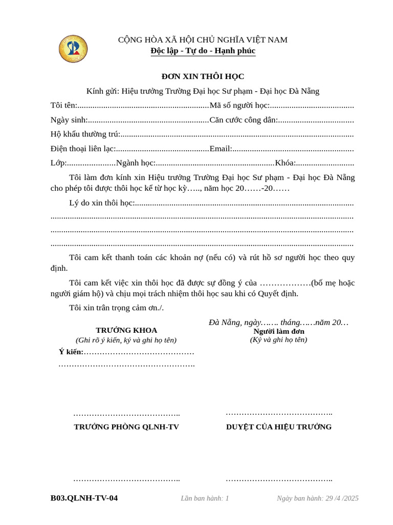 b03.Qlnh TV 04 Don Xin Thoi Hoc 1 | PDF