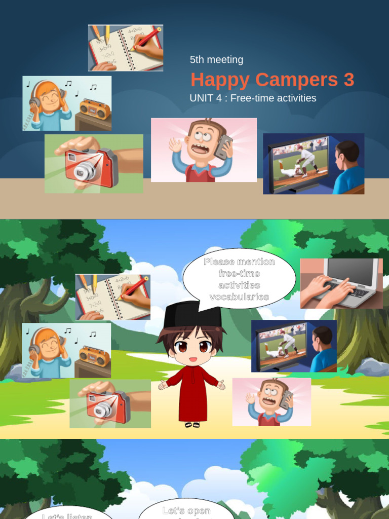 Happy Campers 3 - Reading | PDF