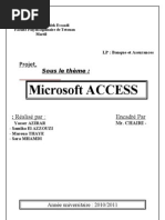 Cours Access | PDF | Bases de données | Microsoft Access
