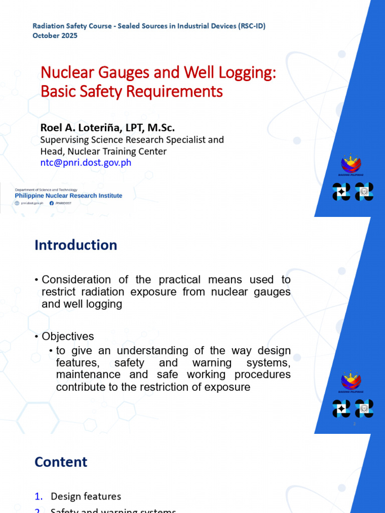 Asic Safety Requirements For Nuclear Gauges - RSCIDOct2025 | PDF ...