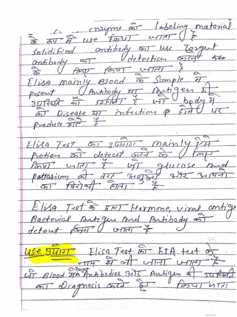 Elisa Test Basic Information and Type Biochemistry Chapter by Rajasthan ...