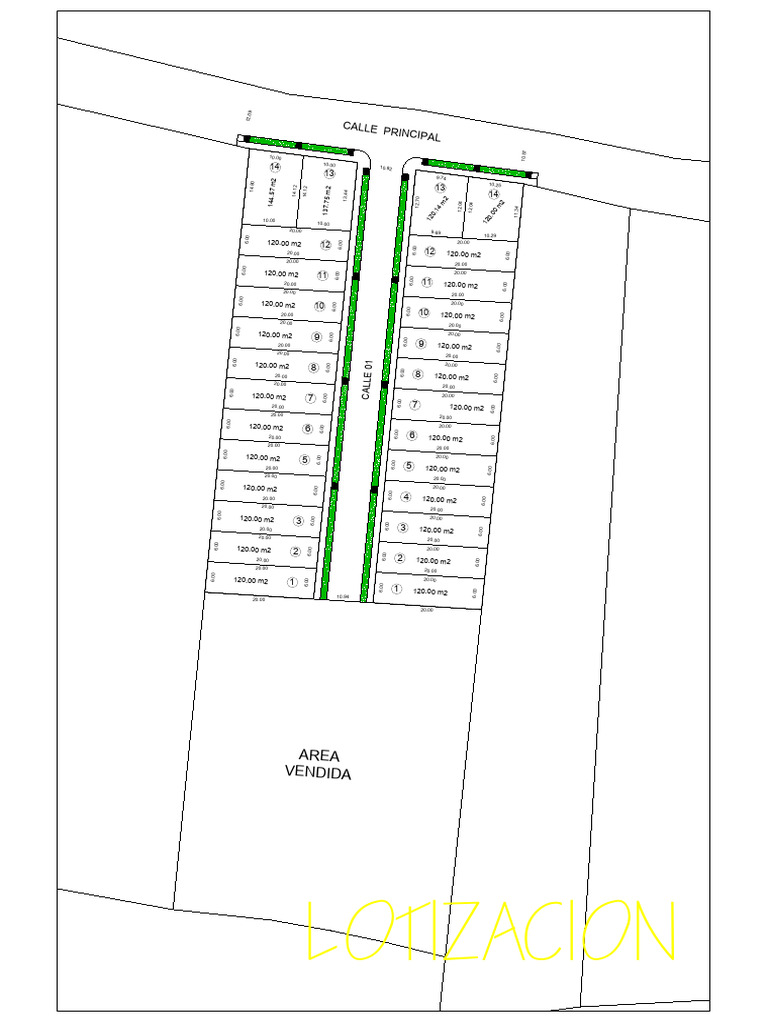 Plano de Lotes | PDF