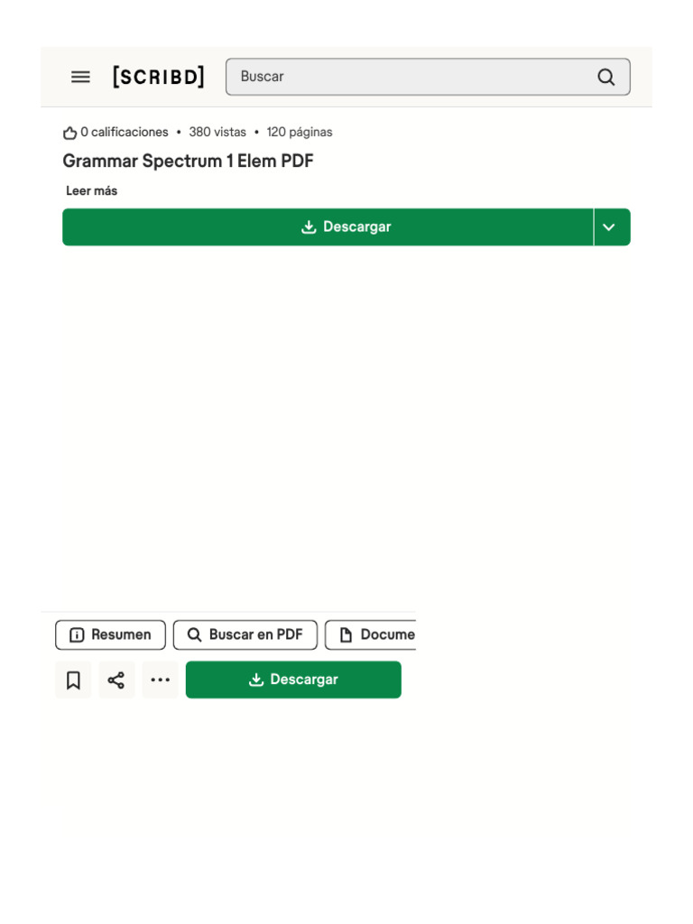 Grammar Spectrum 1 Elem PDF - PDF | PDF | Internet | Informática
