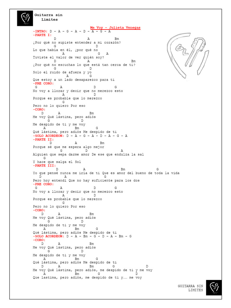 Comparto 'Me Voy' Con Usted | PDF