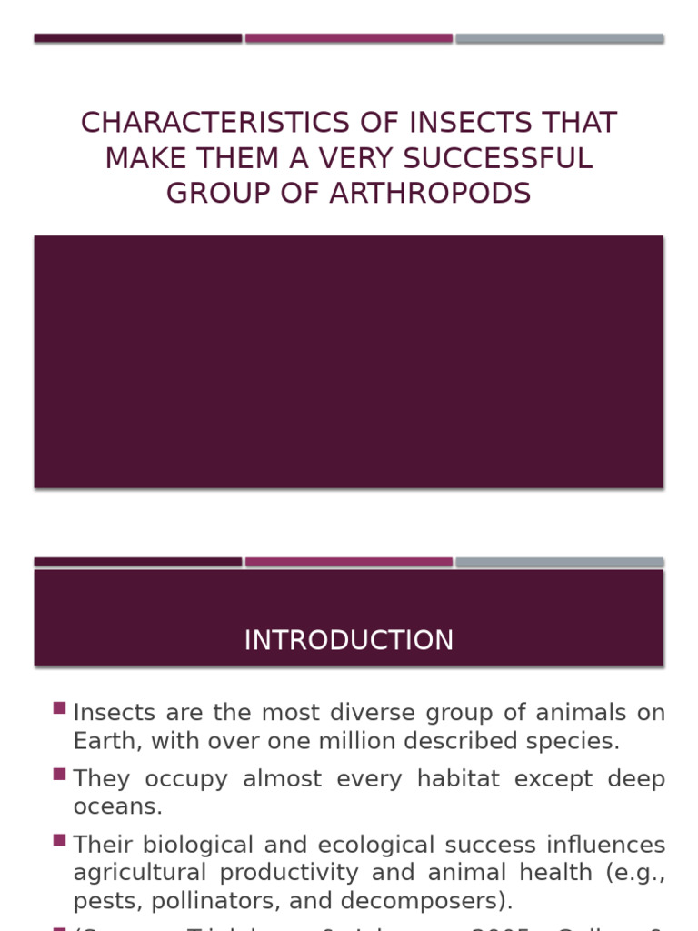 Characteristics_of_Insects_Successful_Arthropods | PDF | Insects | Biology