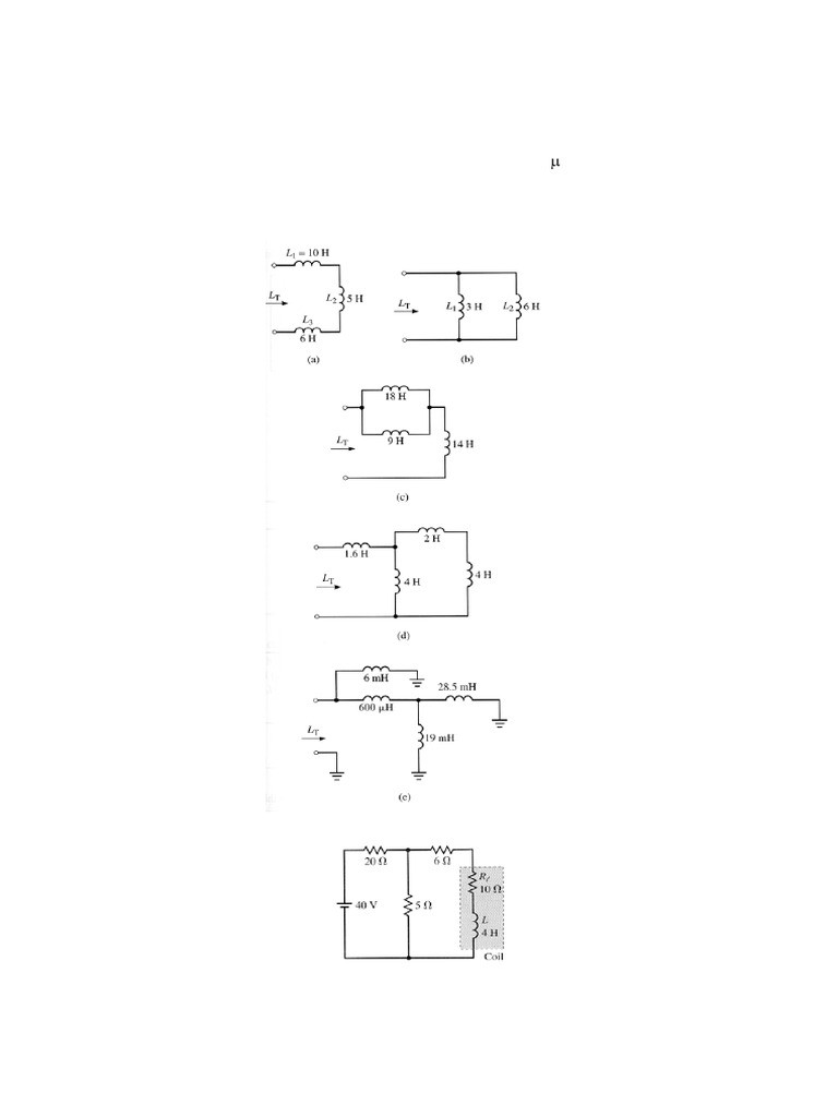 Tutorial 4 - Inductance and Inductors | PDF