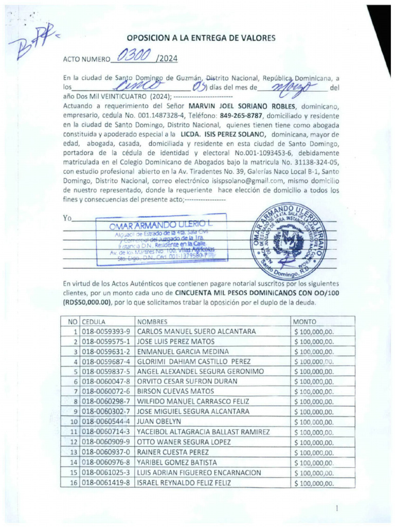 Emb - No.0300-2024, Marvin Joel 2 | PDF