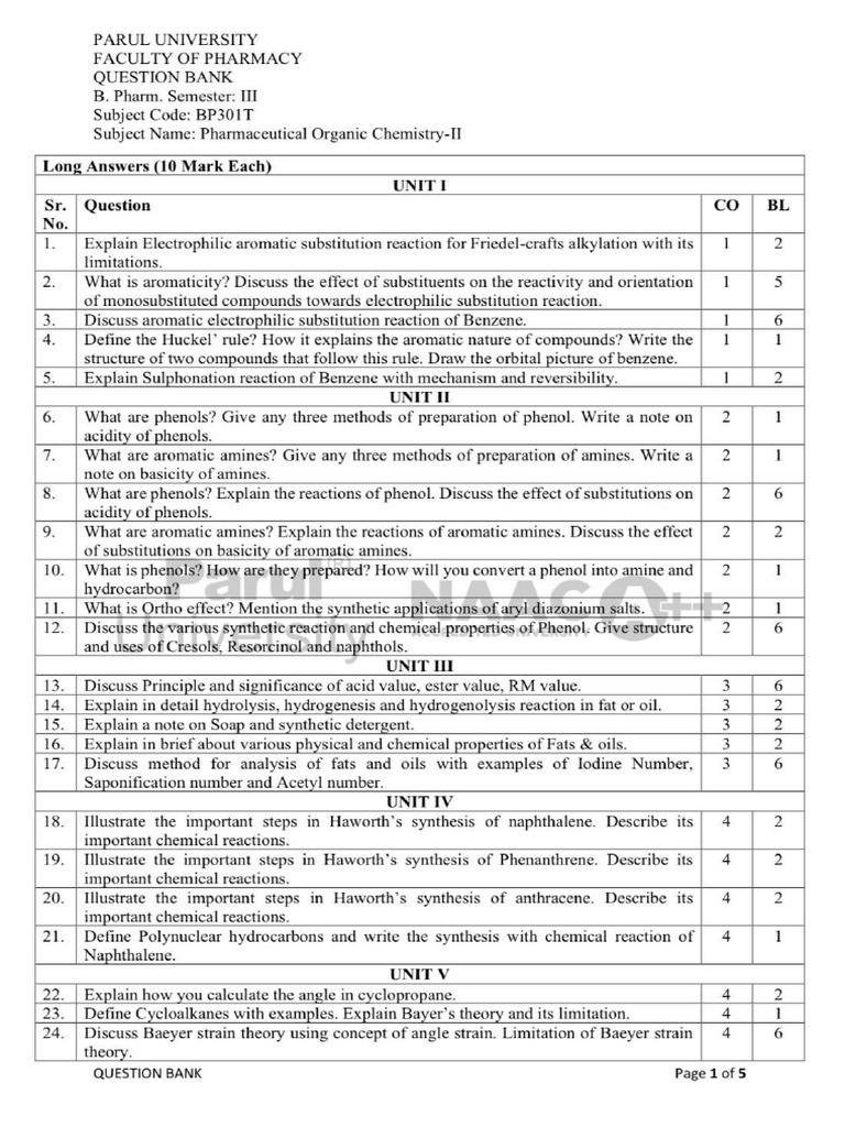 POC Question Bank | PDF