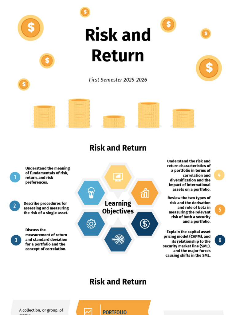 Understanding Risk and Return in Portfolios | PDF | Capital Asset ...