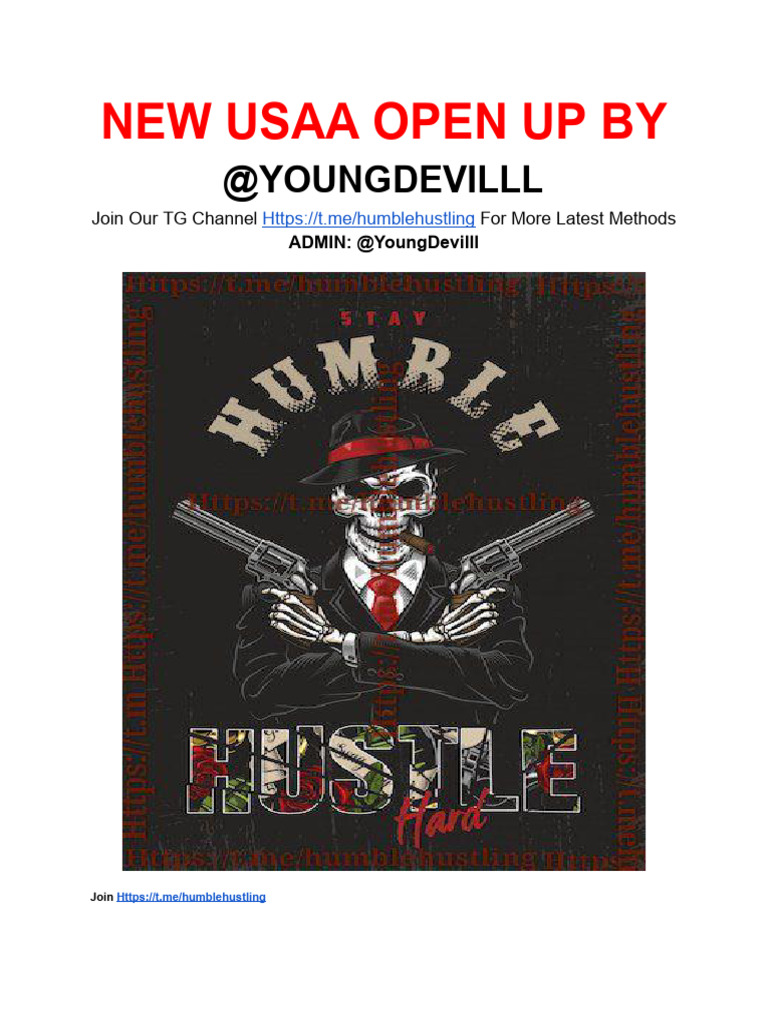 New Usaa Open Up by @Youngdevilll | PDF