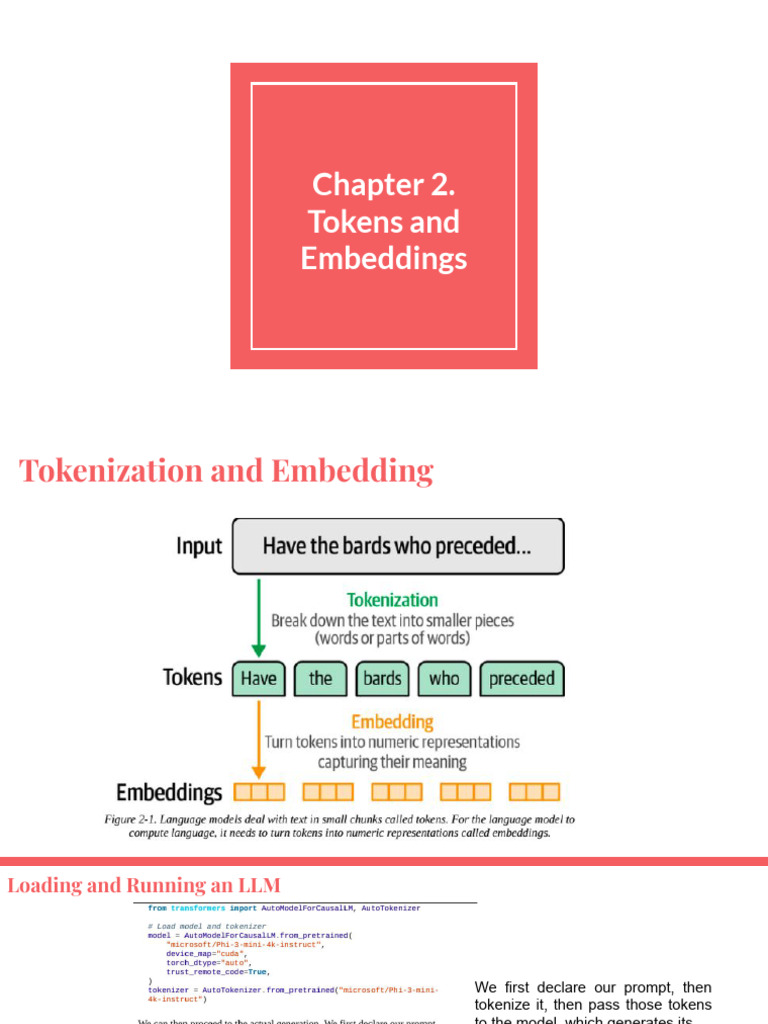 Tokenization vs. Embedding Explained | PDF | Linguistics