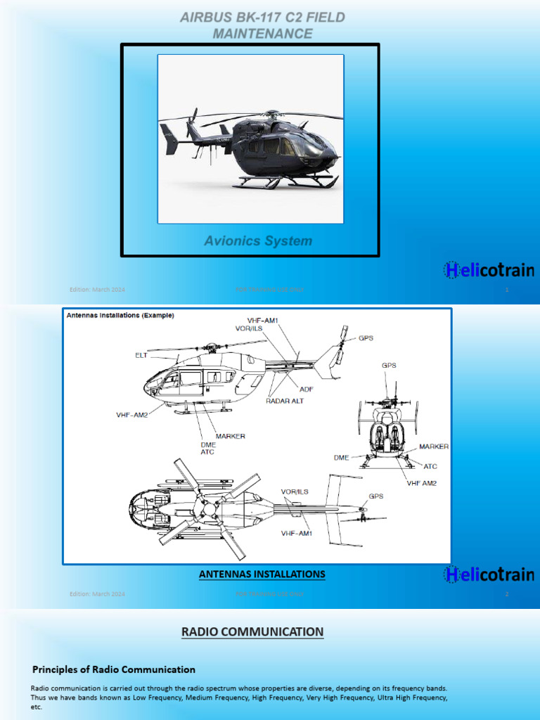 Bk-117 c2 Avionics Ingles - 033450 | PDF | Radio Propagation | Ionosphere