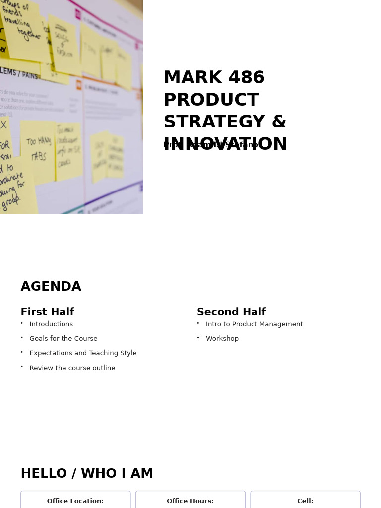 01 Mark 486 Product Strategy and Innovation 2 | PDF