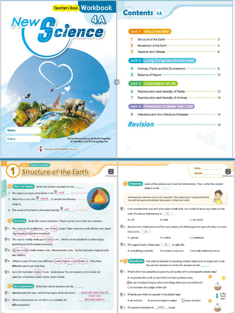 New Science 4A: Earth and Environment | PDF | Rock (Geology) | Climate ...