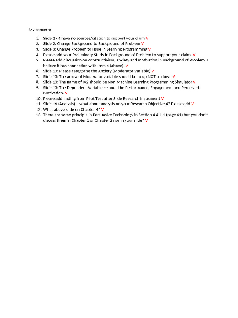 Correction On Slide | PDF