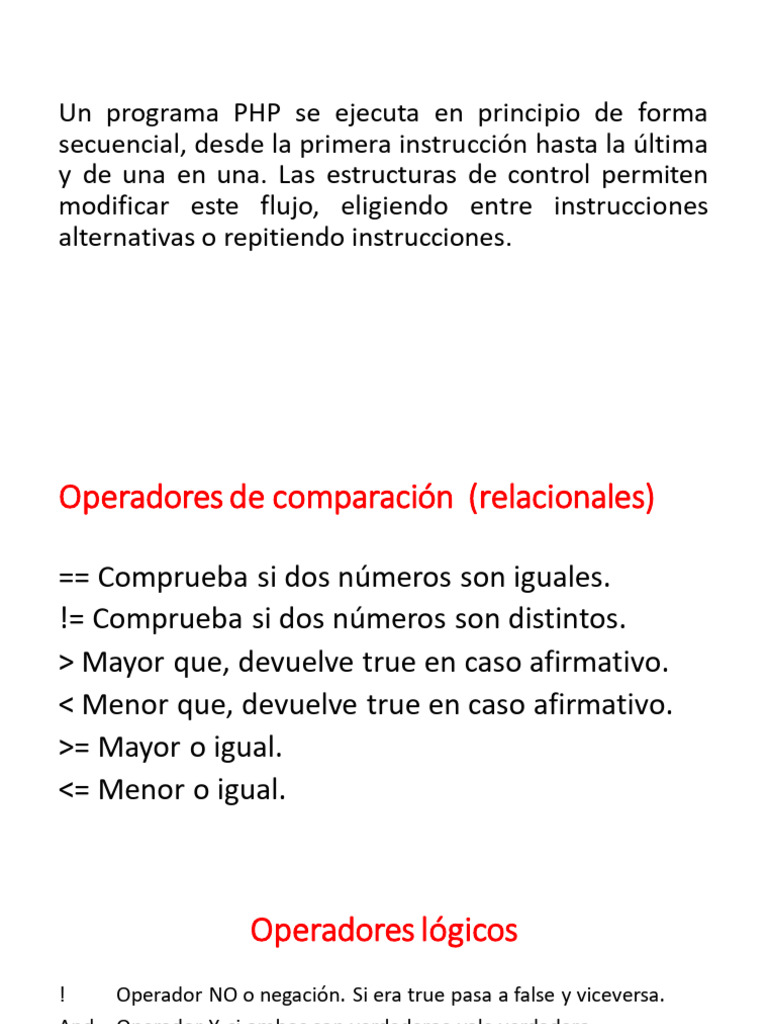 Estructuras de Control | PDF | Flujo de control | Paradigmas de programación