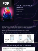 Characteristics and Definition of True Solutions | PDF | Solubility ...