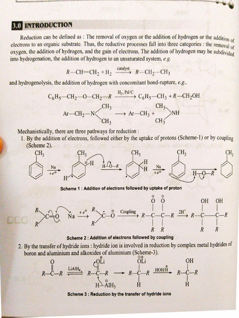 Reduction of Hydrocarbons | PDF