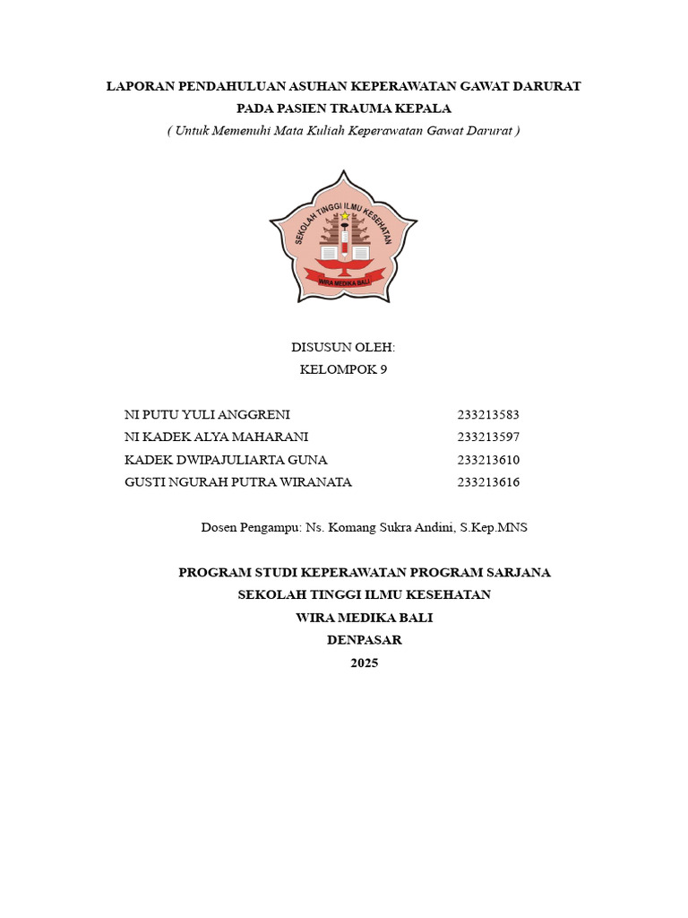 LP Askep Gadar New | PDF