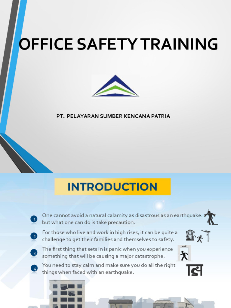 Earthquake Safety Training Guide | PDF | Fires | Smoke