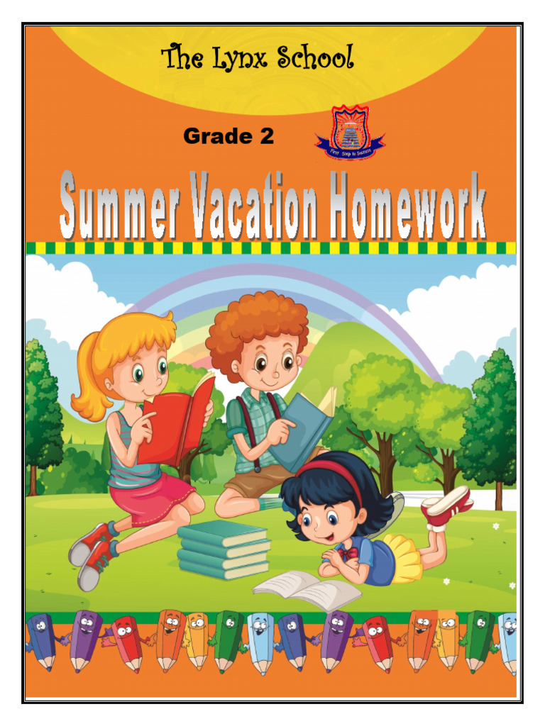 Grade 2 Summer Task | PDF | Octopus | Grammatical Gender