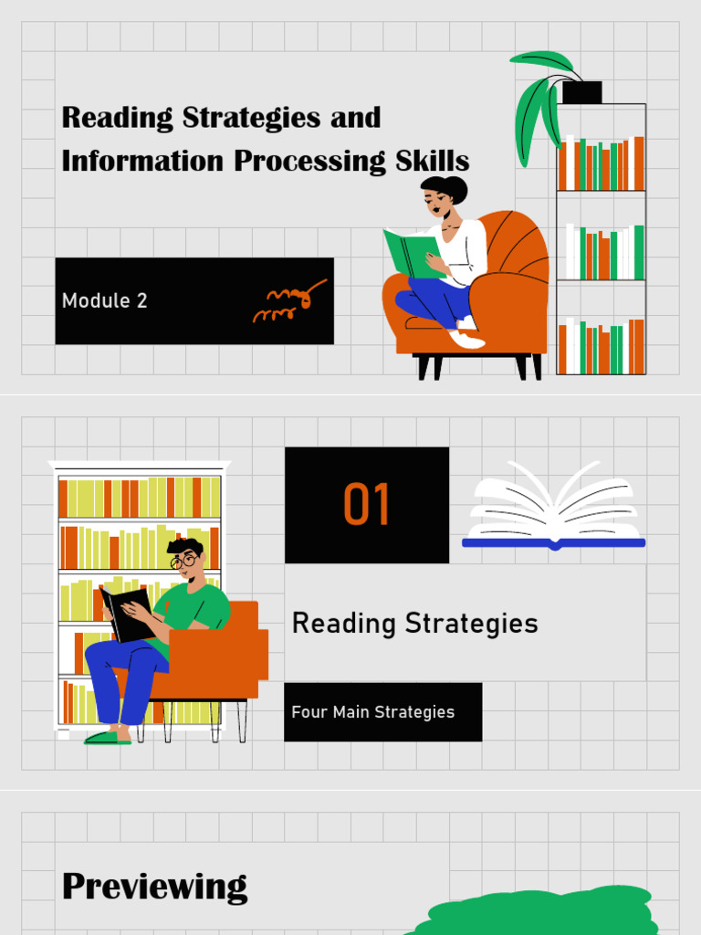 Module 2 - Reading Strategies and Information Processing Skills | PDF ...