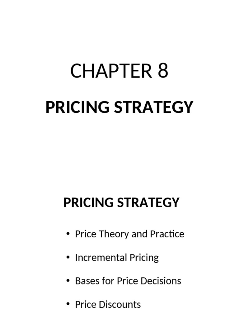 Effective Pricing Strategies Explained | PDF | Pricing | Elasticity ...