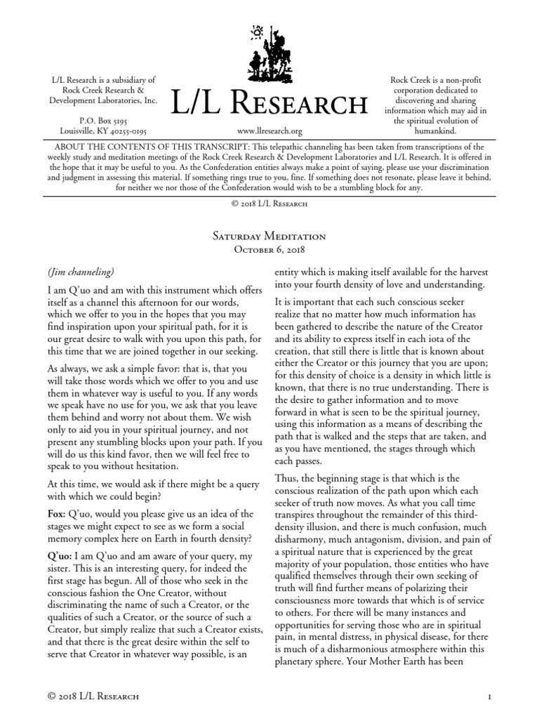Q'Uo Explaining 4th Density and Our Formation of A Social Memory | PDF ...