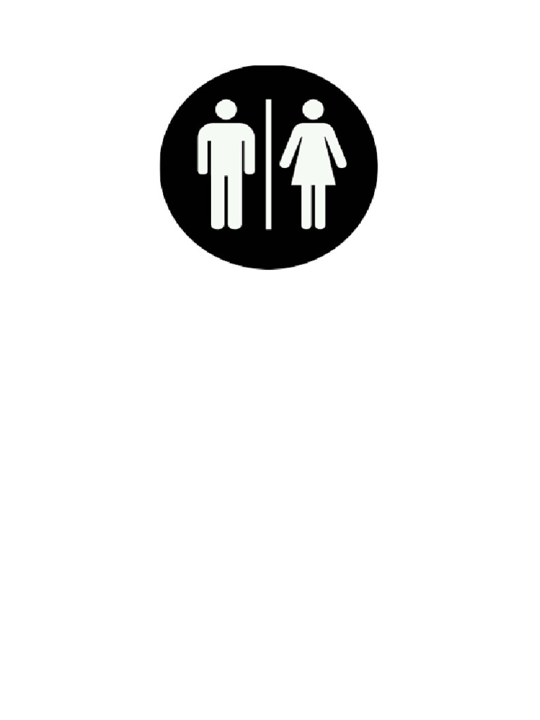 Washroom Logo Print | PDF