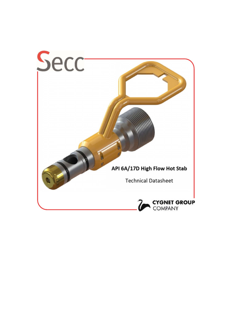 Secc Highflow Hot Stab Tds Rev01 | PDF | Mechanical Engineering