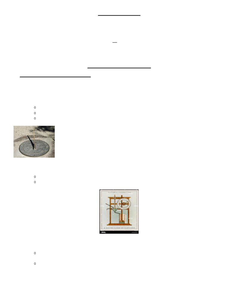 Concept of Time | PDF | Time | Clock