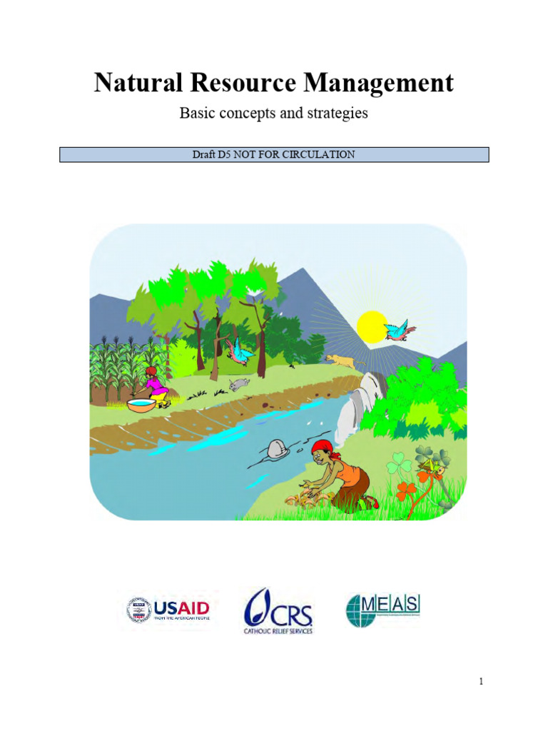 Natural Resource Management Strategies | PDF | Soil | Topsoil