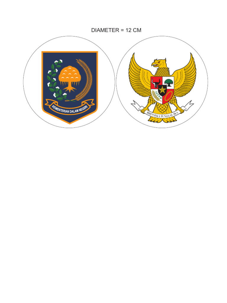 Logo Mendagri Dan Garuda | PDF