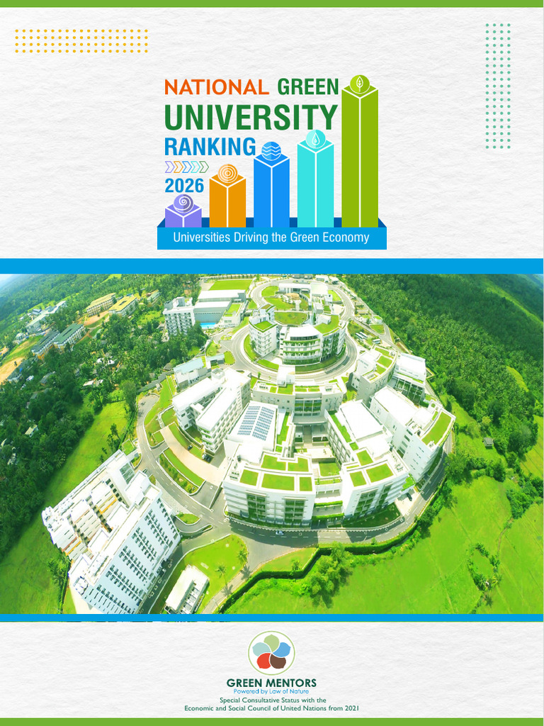National Green University Ranking 2026 | PDF | Sustainability | Innovation