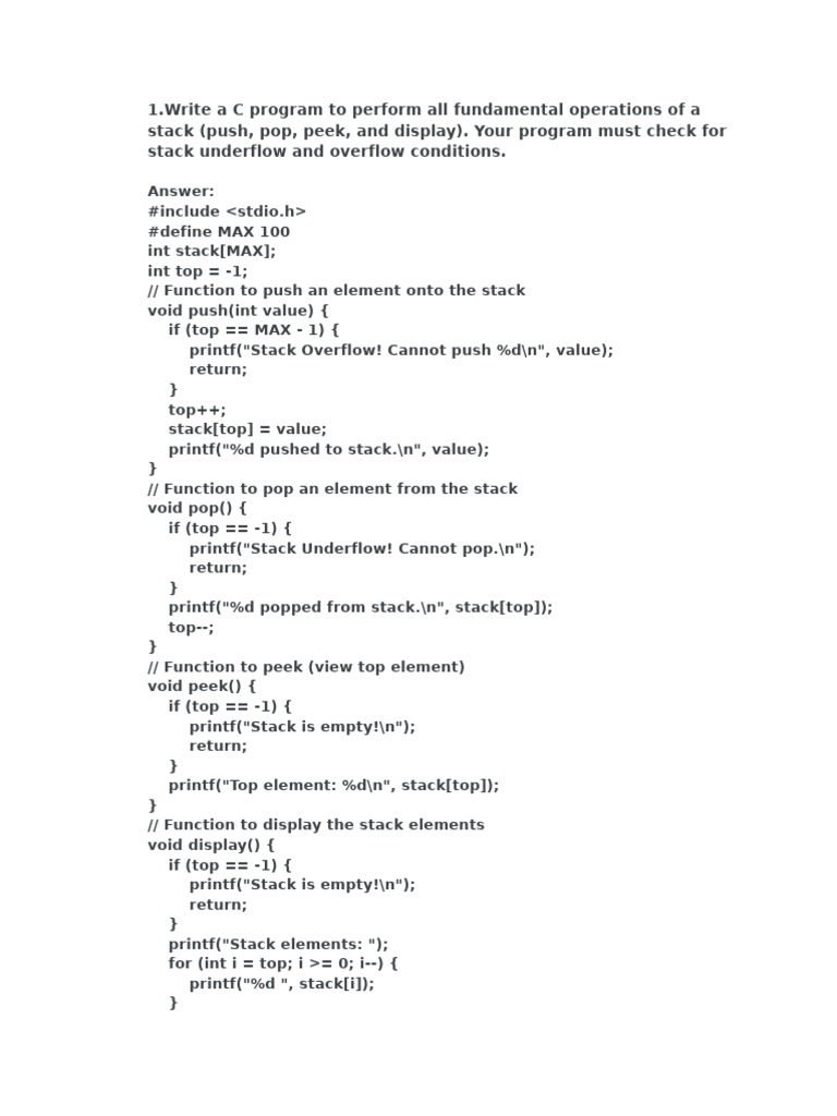 Data Structure Lab Assignment 8 ( | PDF | Computing | Computer Engineering