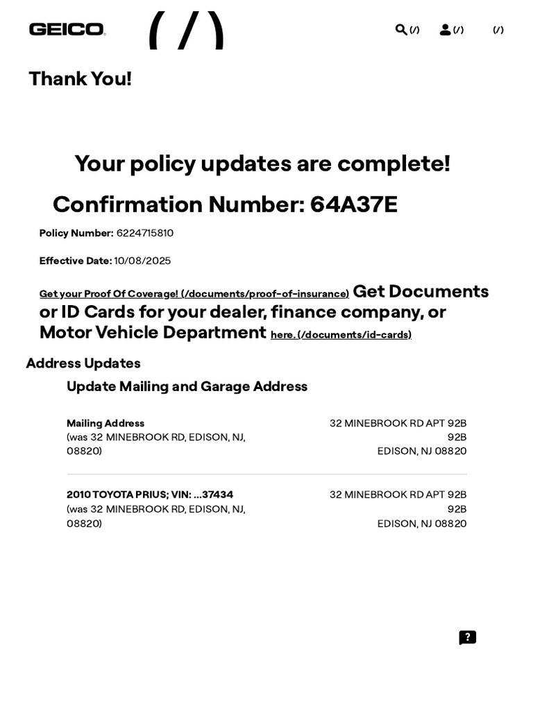 GEICO Insurance | PDF