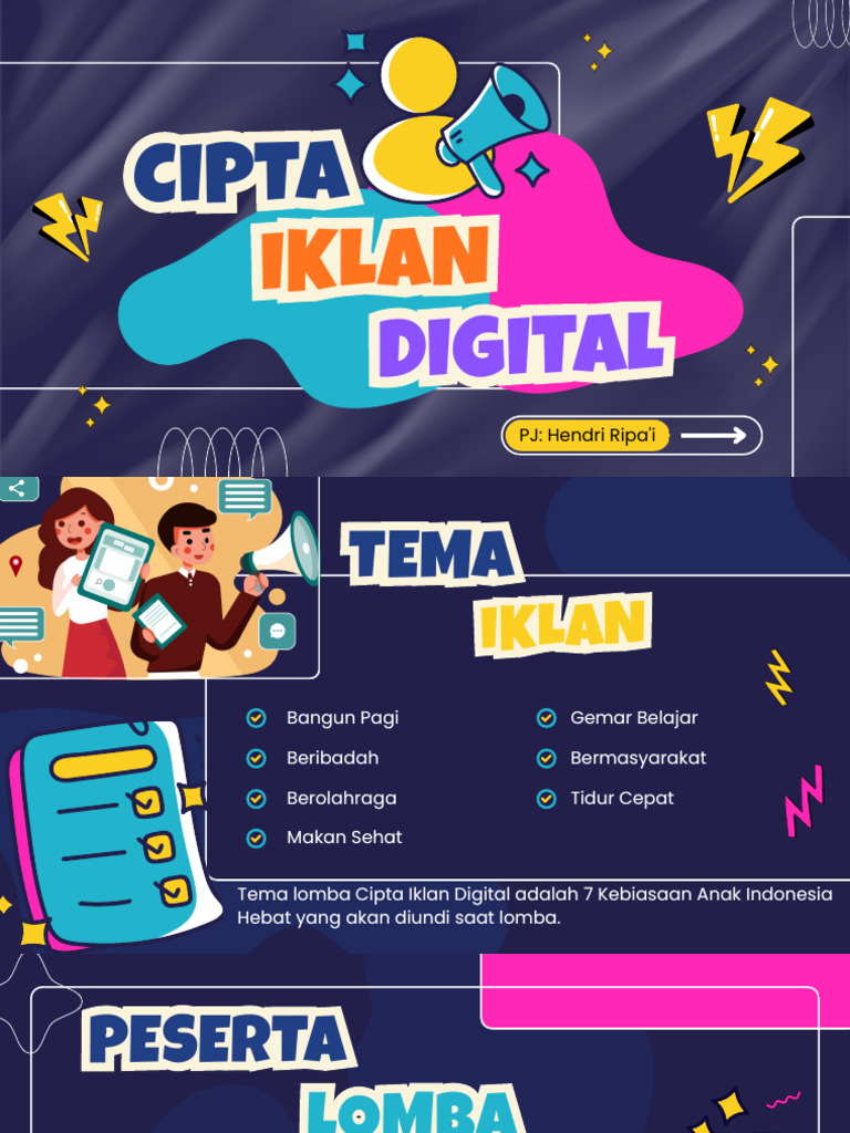 Iklan Tidur Cepat untuk Anak Hebat | PDF